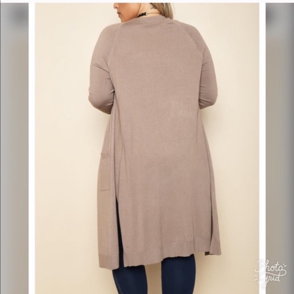 Sweaters | New Plus Long Tanmocha Cardigan | Poshmark